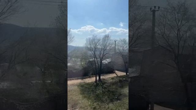 Красивые виды из «Ласточки» Тольятти – Самара, 19 апреля 2024 года