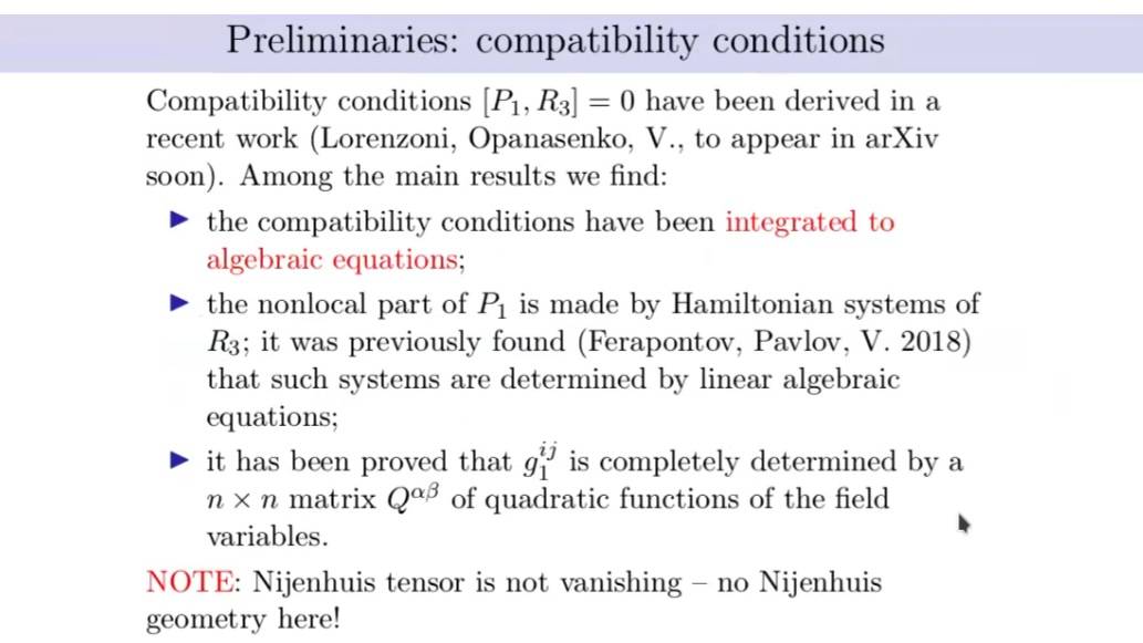 Seminar GDEq. Bi-Hamiltonian structures of WDVV-type