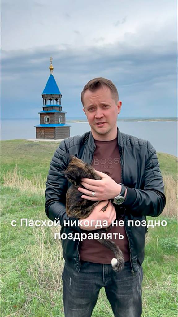 Всех с Пасхой, друзья!🙏😊 #александрволкодав #пасха #христосвоскресе #праздник #поздравление