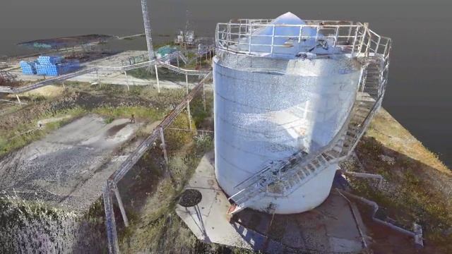 Сканирование и BIM-моделирование Верхне-Салымского нефтяного месторождения