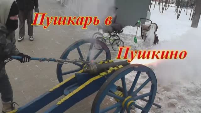 Пушкарь в Пушкино