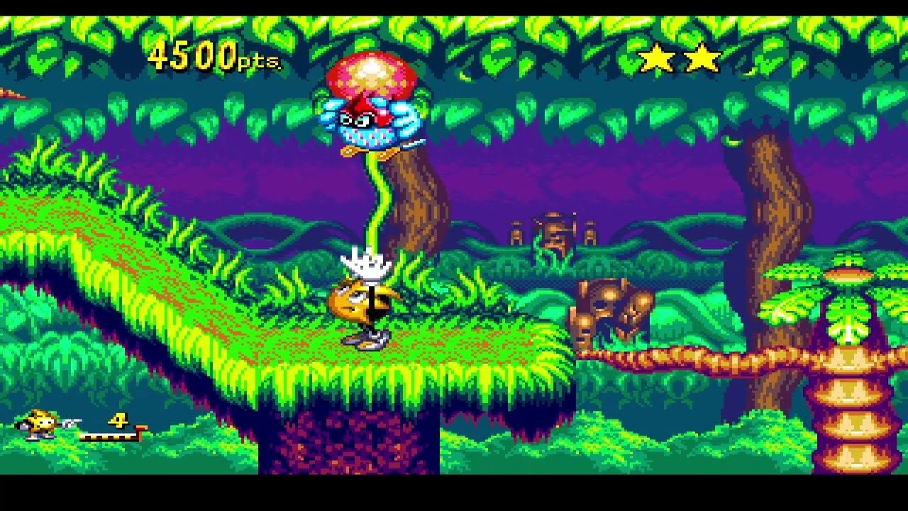 Ristar (Walkthrough) - Dark Woods | 1-2