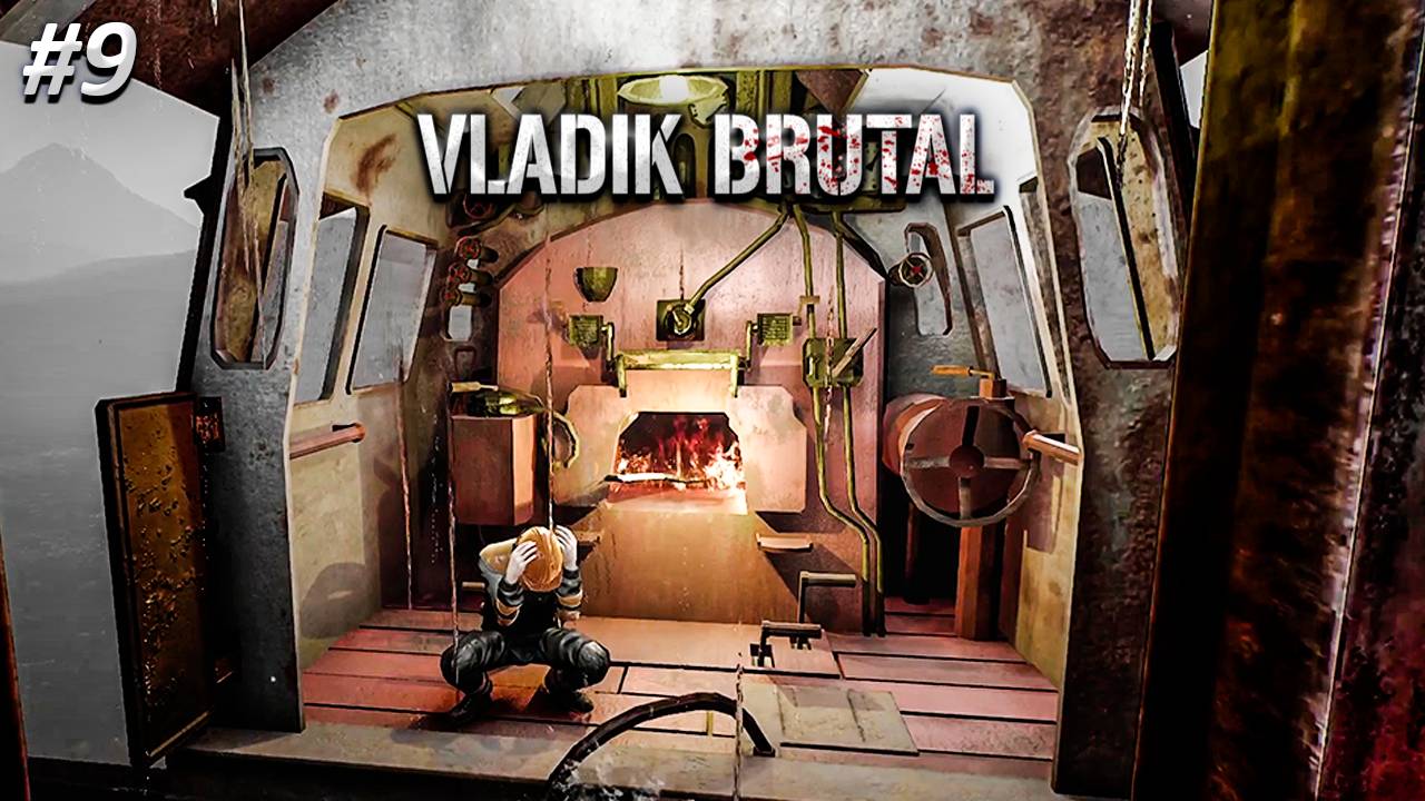 Vladik Brutal Прохождение ► ПУТЕШЕСТВИЕ НА ПОЕЗДЕ ► Полностью на русском языке