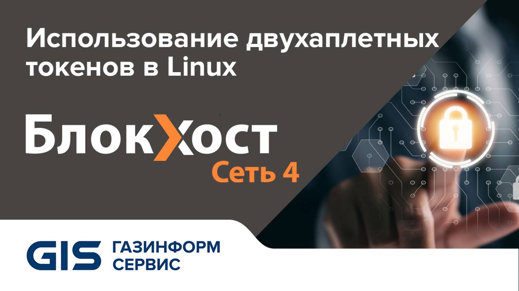 Использование двухаплетных токенов в Linux. Блокхост-Сеть 4