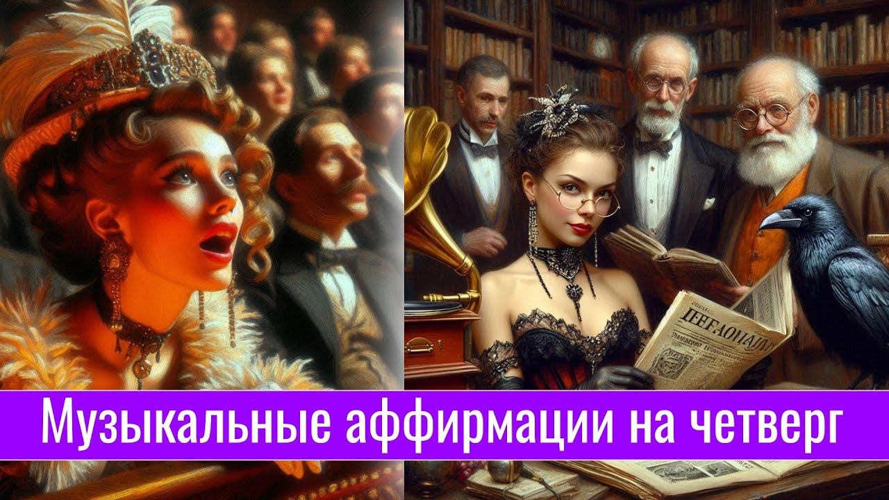 Аффирмации НА ЧЕТВЕРГ 😊Пой их и расти духовно! #слушать #текст #саморазвитие