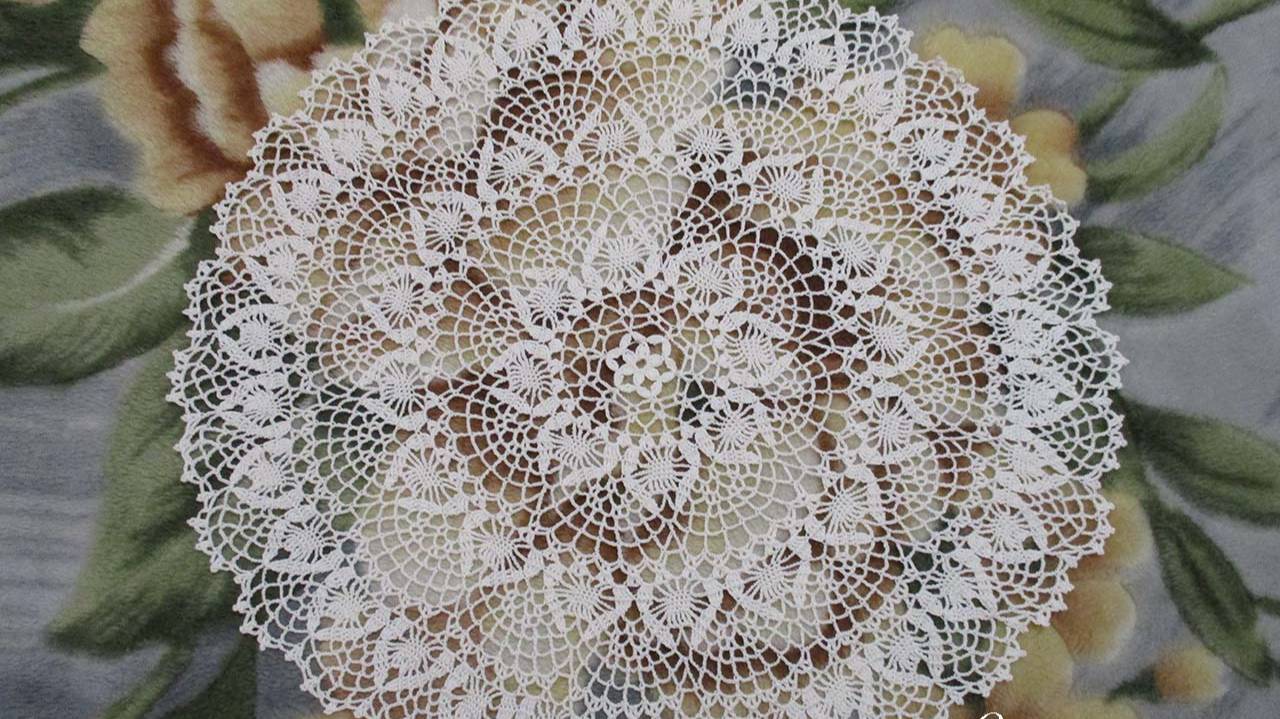 АЖУРНАЯ ВОЗДУШНАЯ САЛФЕТКА КРЮЧКОМ. ЧАСТЬ 1