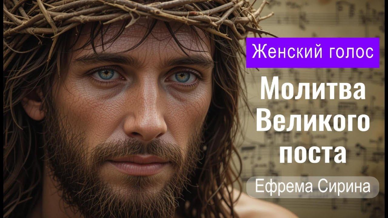 Покаянная молитва ✨ВЕЛИКОГО ПОСТА Ефрема Сирина #великийпост #православныепесни