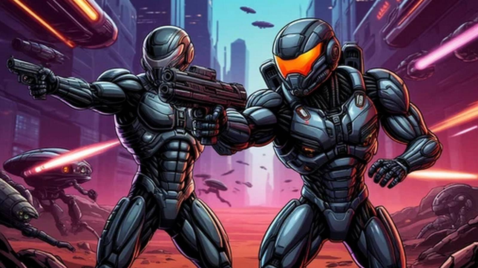 Мужик с дроном против пришельцев. NIMRODS