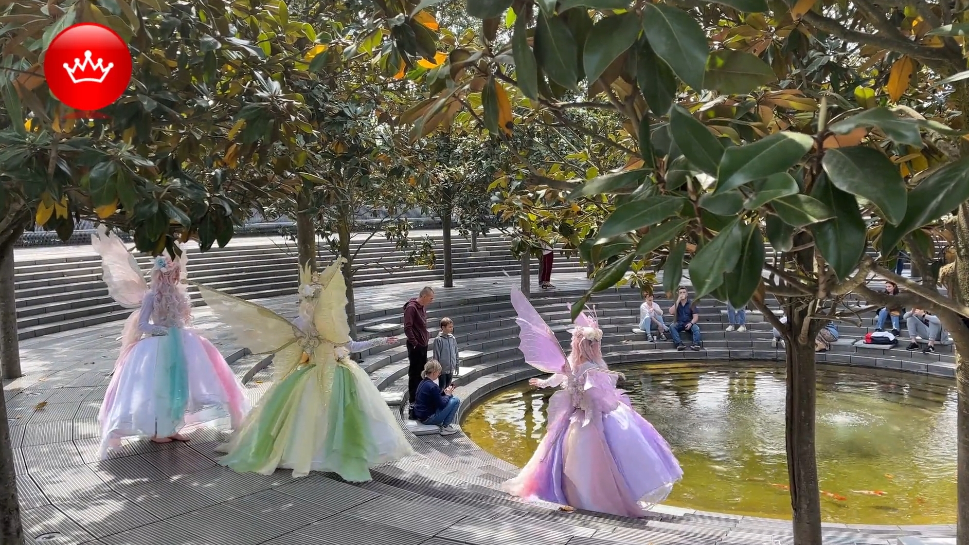 Немного волшебства Парк Галицкого.