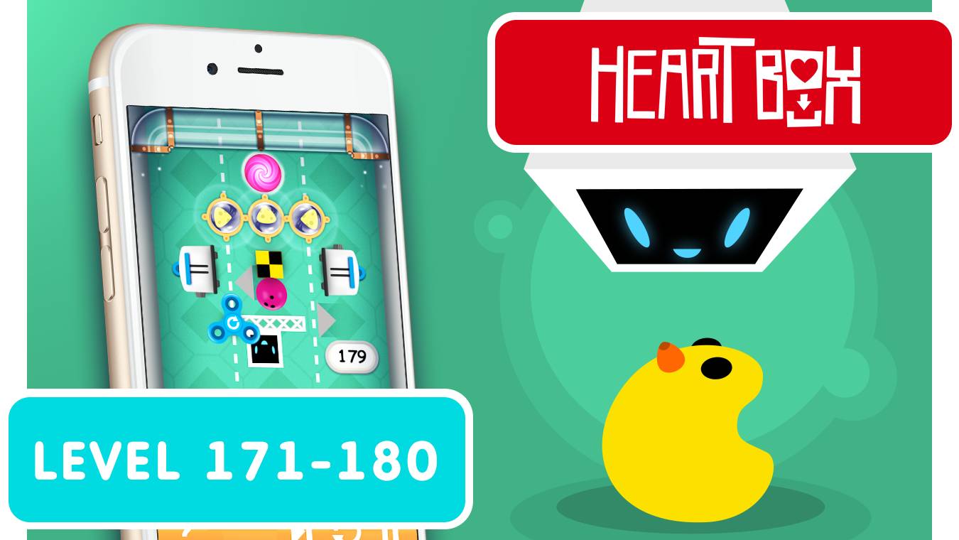 Прохождение игры Heart Box: Уровни 171-180