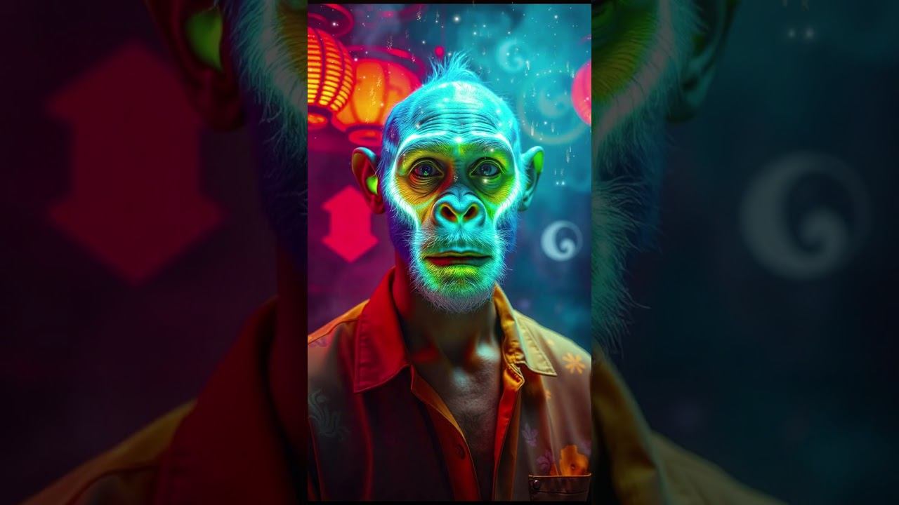 Олег красив, как обезьяна ☯️Но почему он ЯН без ИНЬ? #шутка #смешно #юмор #ржака #стихи #прикол