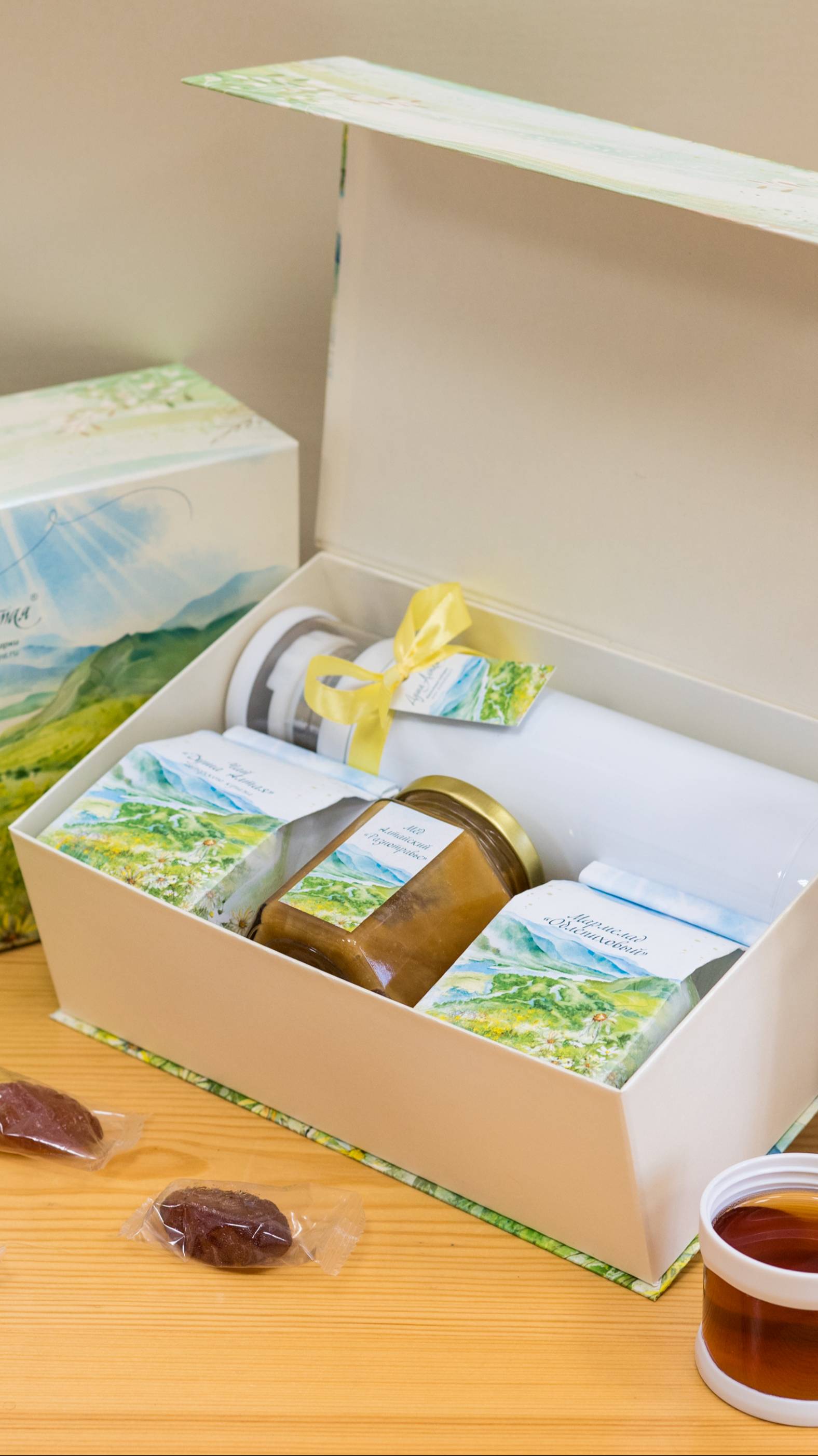 Подарочный набор "Душа Алтая. Теплота"