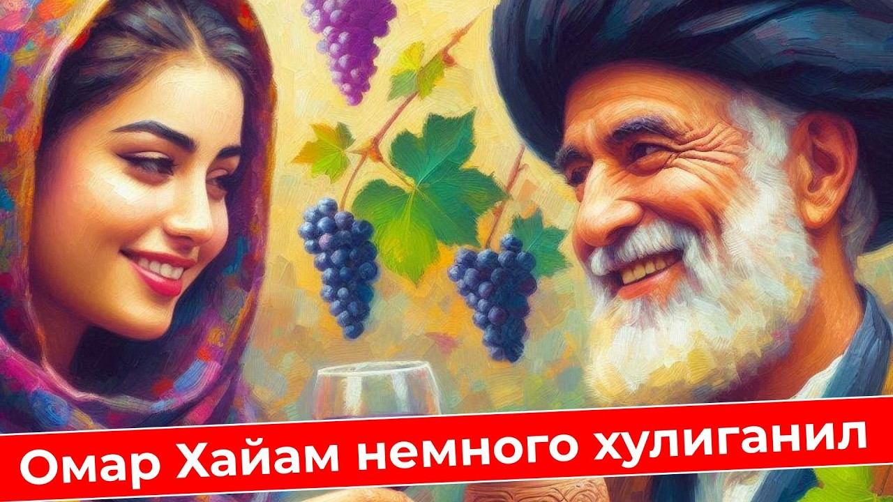 Омар Хайям: 🌙7 рубаи о любви, женщинах и вине #песня #стихи #мудрыеслова #мудрость #цитаты