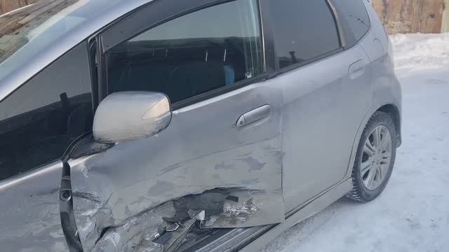 HONDA FIT RS процесс восстановления