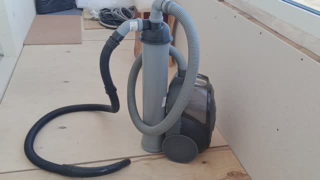 Переходник "Циклон" для домашнего пылесоса. Уборка строительного мусора