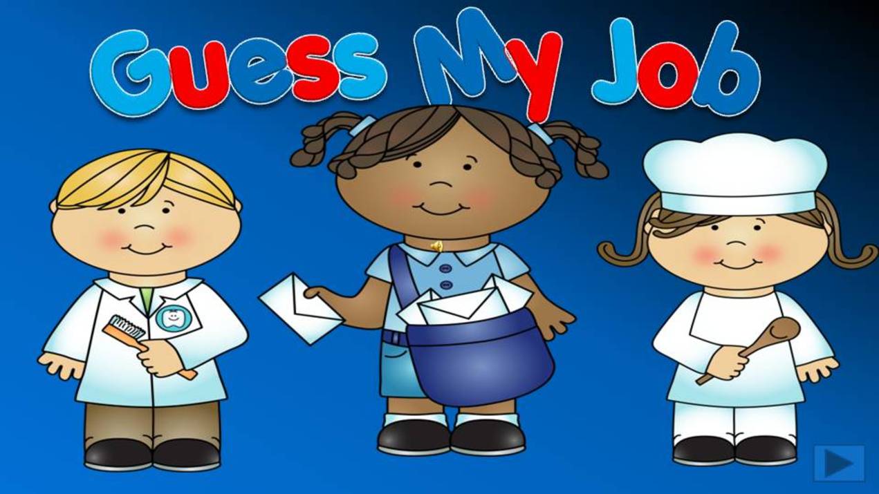 Guess My Job. Поговорим о профессиях на английском