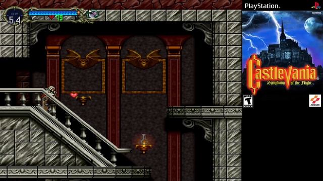 [PS1] Castlevania: Symphony of the Night. Прохождение. Часть 1
