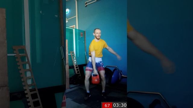 Рывок 28кг 133 раза 7 минут | темп 19 | +17к лучшему