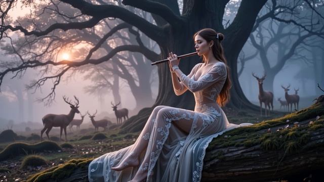 Мифические богини из грез, под магическую музыку - Магические мотивы для отдыха и работы.