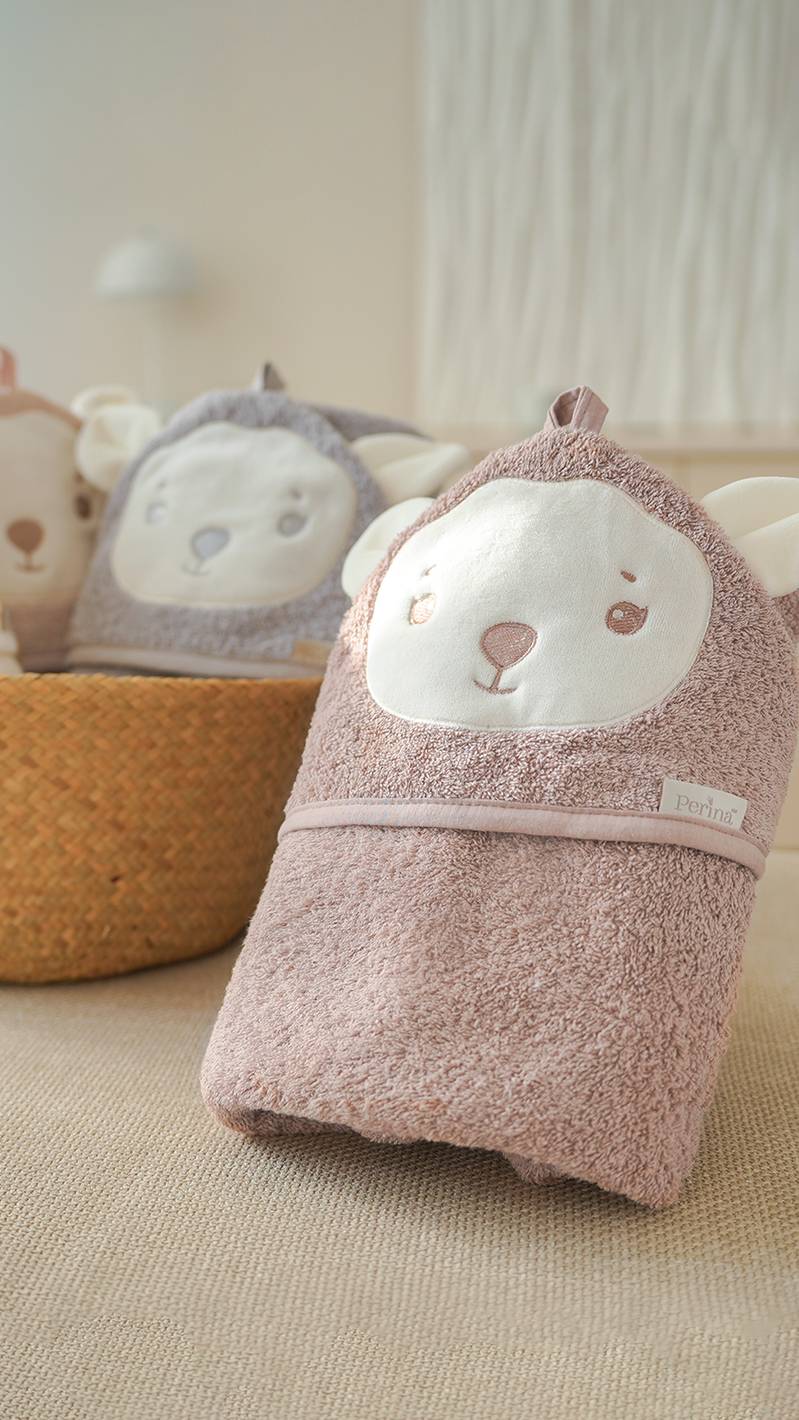 Махровые полотенца Perina Muzzle из натурального хлопка