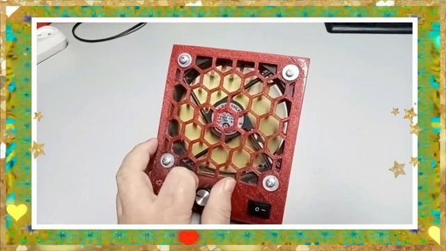 Напечатал корпус для настольного вентилятора
