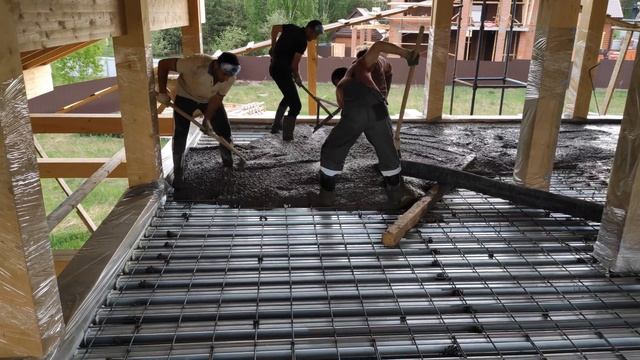 Ж/Б перекрытие по профлисту