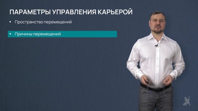 Видео 7.2.1 Управление карьерой как направление кадровой политики