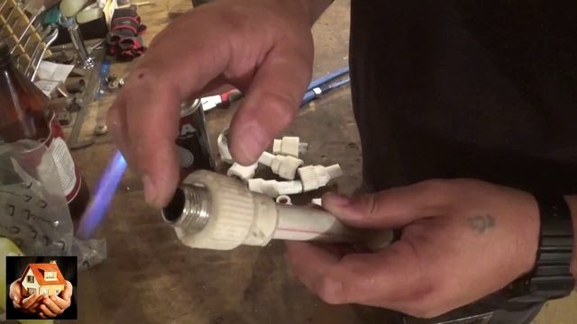 Достаю латунь из пролипропилленовых фитингов