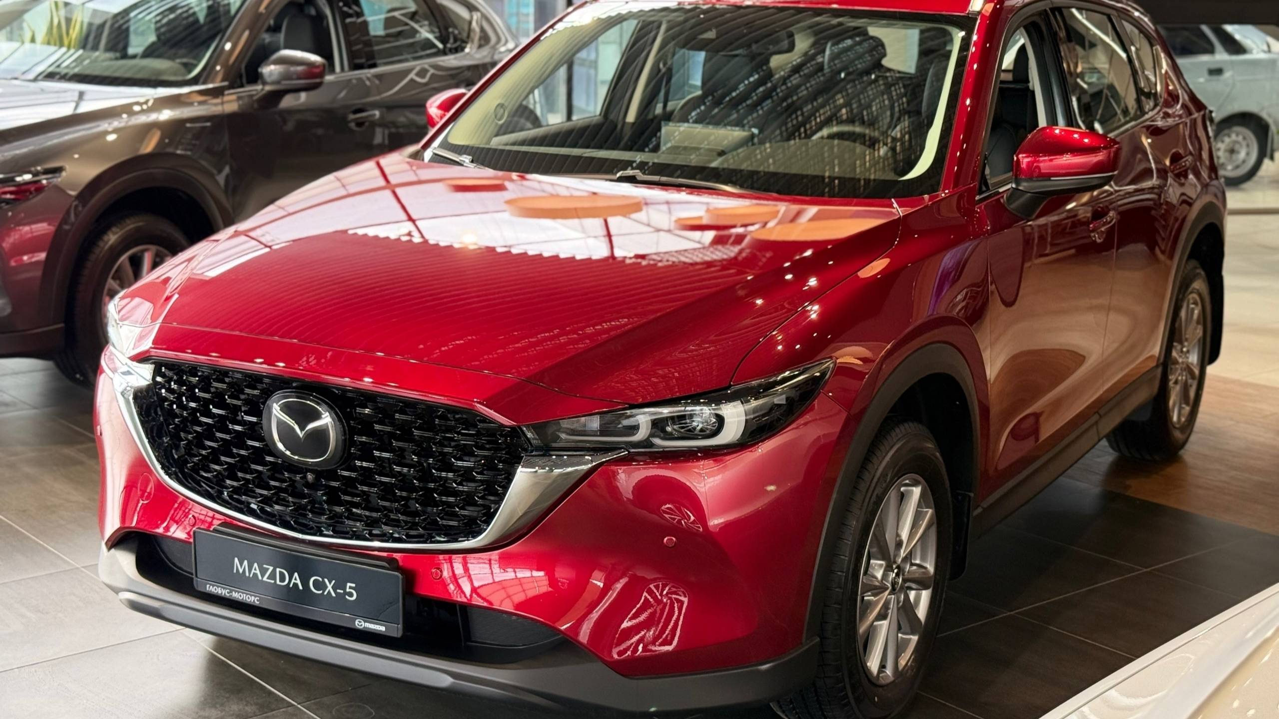 Mazda CX-5 красная