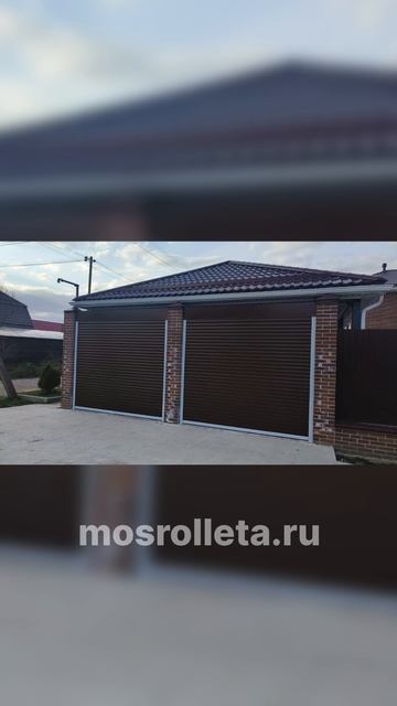 Рулонные ворота. Заказ по ссылке в шапке профиля. #рулонныеворота #рольставни #роллеты