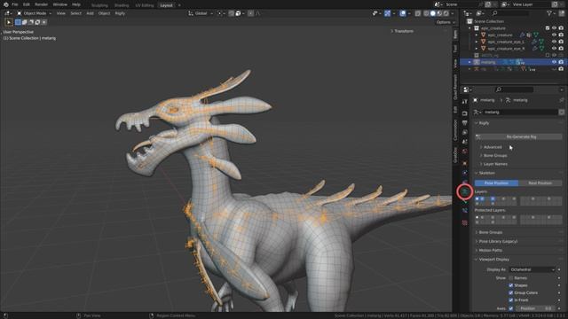 11 10 rigging - rigify adjustments