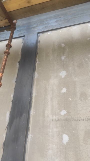 Парк под покраску подготовлен, первый слой нанесён