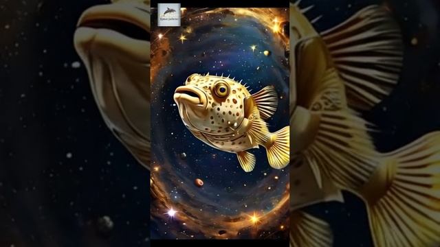 Рыба Фугу. Разборки на морском коралле. Юмор.