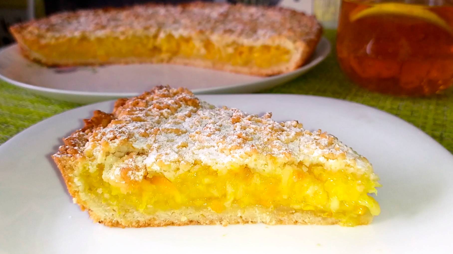 ЯБЛОЧНО-АПЕЛЬСИНОВЫЙ тертый пирог | Очень ароматный и сочный