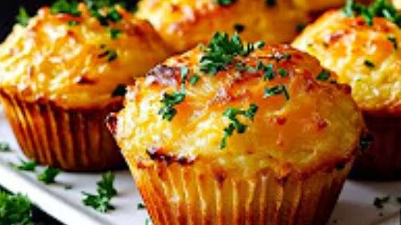 💣Рецепт закуски - БОМБА!!! Эти картофельные кексы мгновенно произведут впечатление на всех!