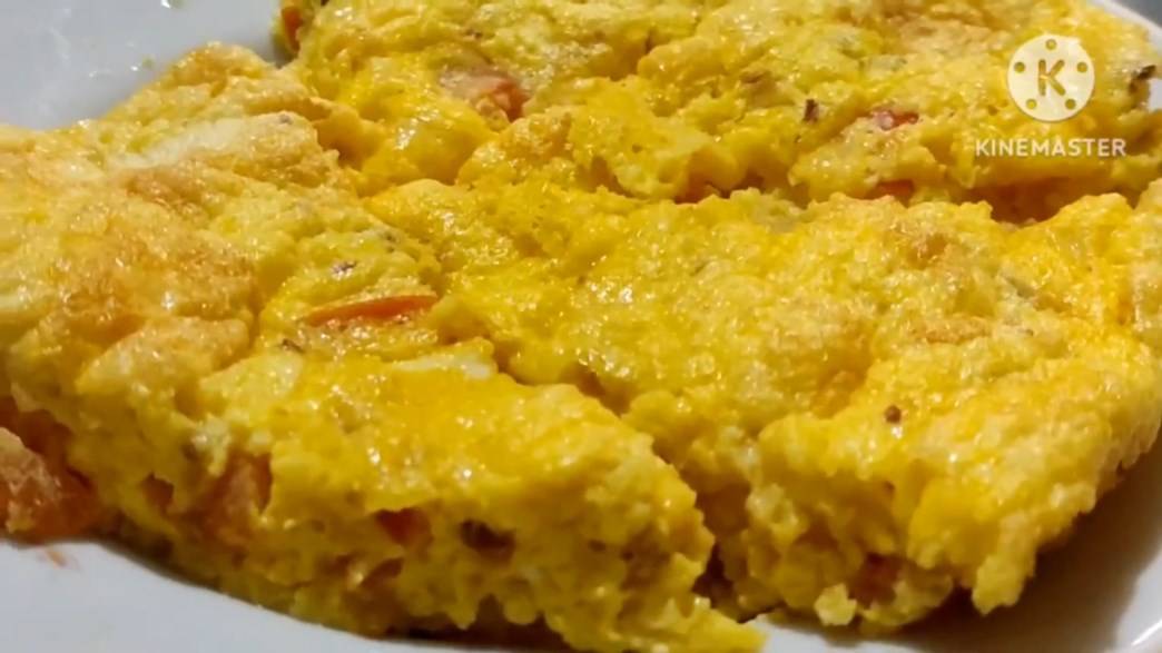 Омлет с сыром в духовке, Рецепт пышного омлета на завтрак