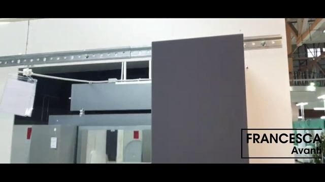 Зеркальный шкаф Венеция Неаполь 70, графит софт