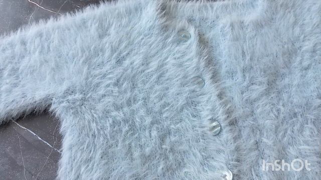 Вяжем кардиган из эконорки