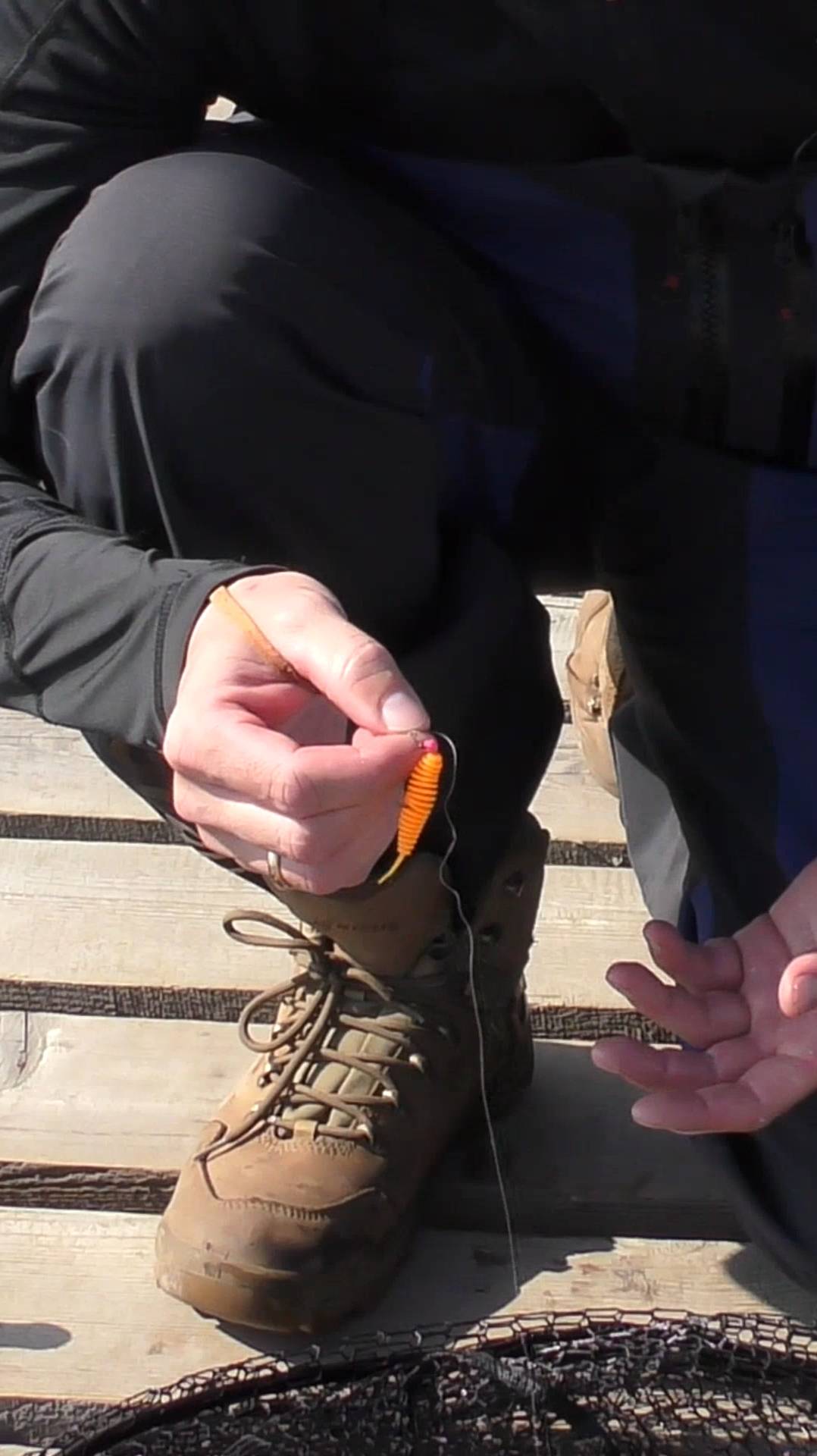 Крупная форель на резину!