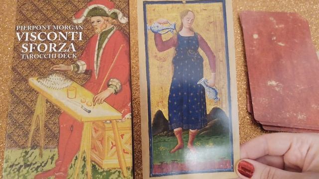Колода эпохи Итальянского Возрождения. Висконти Сфорца Пирпонт Морган. Обзор колоды Таро.