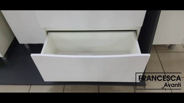 Тумба с раковиной Венеция Амали 80 напольная, белый