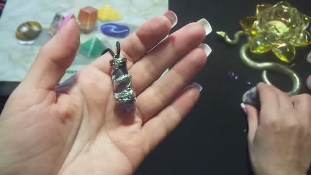 АСМР. Тайны камней. Аметист, цитрин  /ASMR