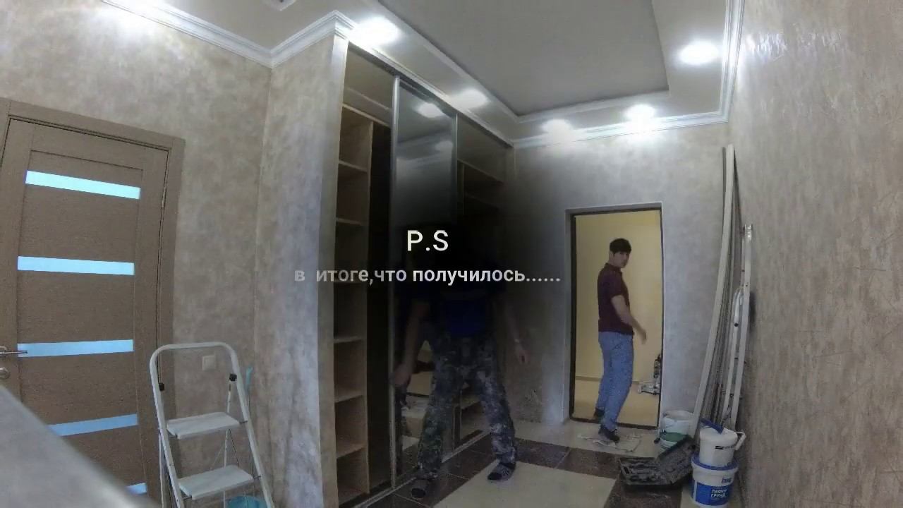 Как сделать потолок с подсветкой для шкафа купе? Ошибки при ремонте.