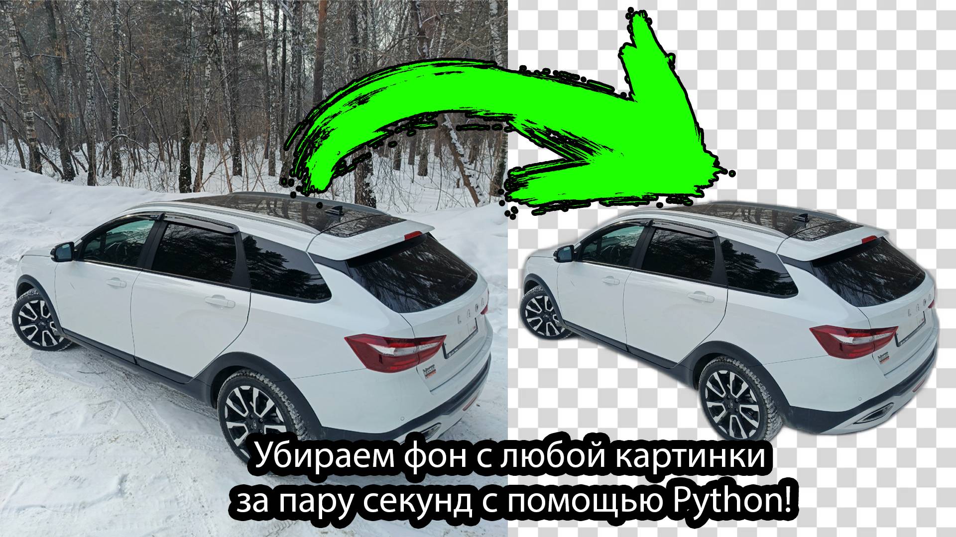 👨💻 Убираем фон с любой картинки за пару секунд с помощью Python! #python #фон #background