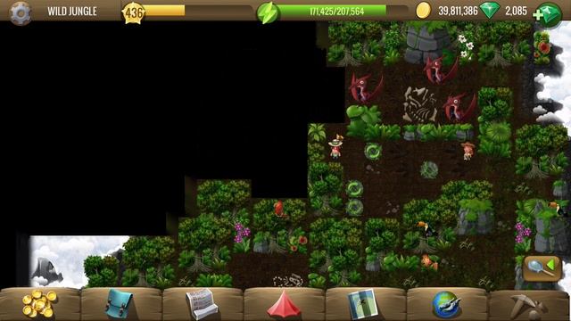 Дикие джунгли - Wild Jungle | Кетцалькоатль - побочная история | Diggy's Adventure