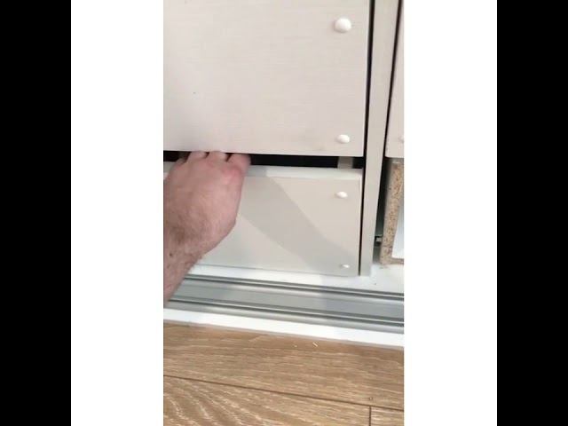 Ошибки при конструировании шкафа купе. Почему не открылись ящики?