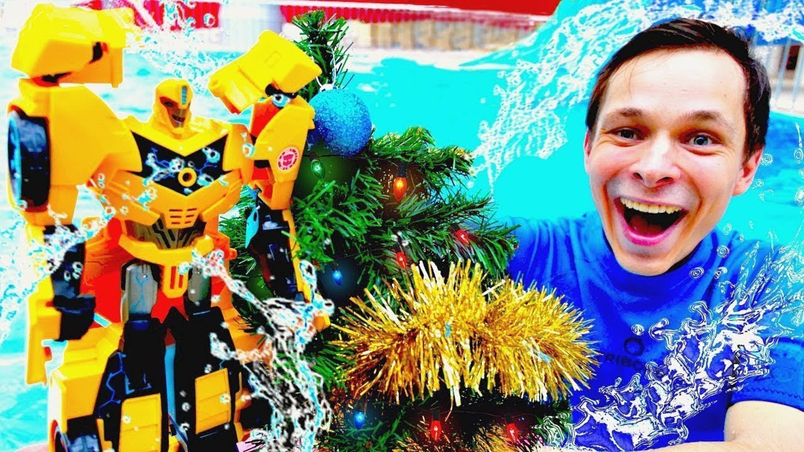 Акватим уволят? Смешные приключения в аквапарке! Видео для детей