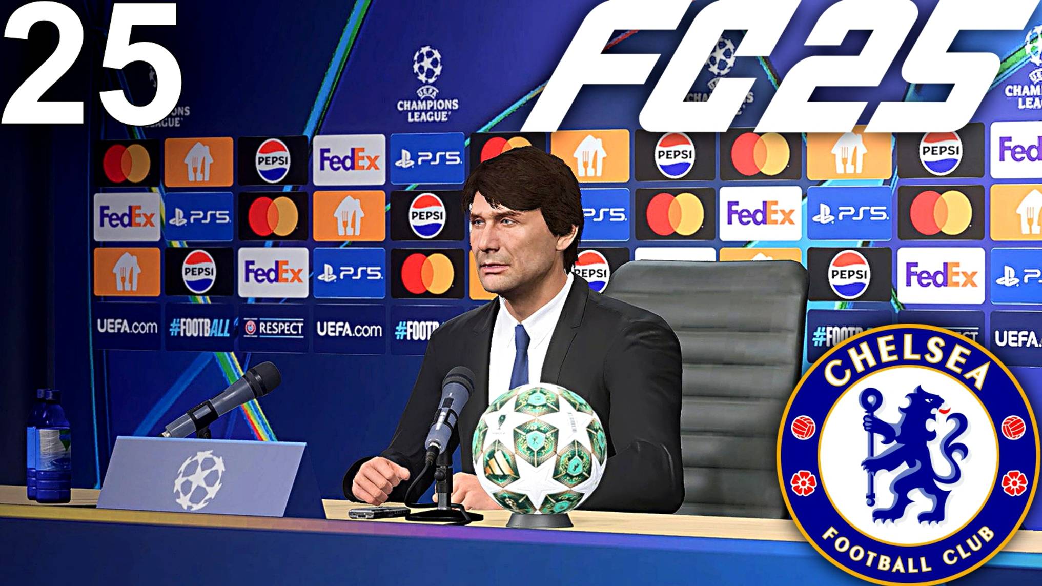 FC 25 КАРЬЕРА ЗА ЧЕЛСИ #25 - УЗНАЛИ СОПЕРНИКОВ ПО ГРУППЕ В ЛЧ и БИТВА С ЛИВЕРПУЛЕМ И ТОТТЕНХЭМОМ!!!