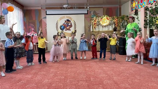 Песня "Солнышко". Группа №8 "Знайки"