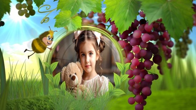 Волшебная история детства в одном клипе ✨  Создание слайд шоу из фотографий онлайн.